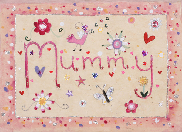 Deluxe Print in a Tube | Pink Mummy | Lucy Loveheart