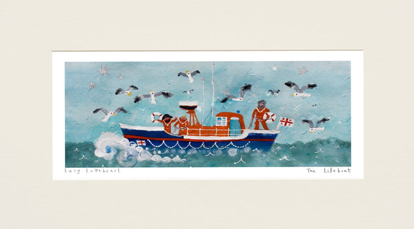 Art Prints | The Lifeboat | Lucy Loveheart