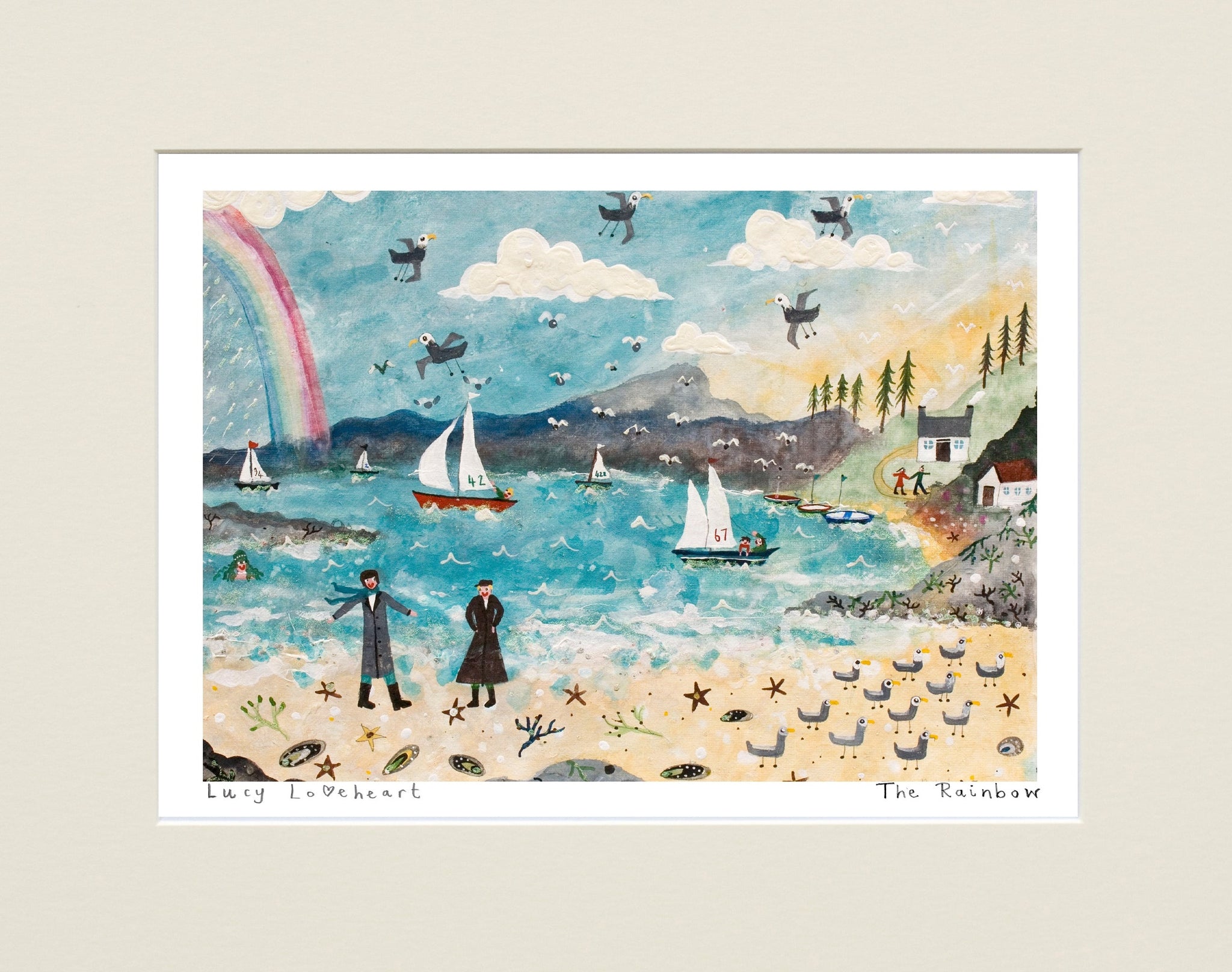 Print | The Rainbow | Lucy Loveheart
